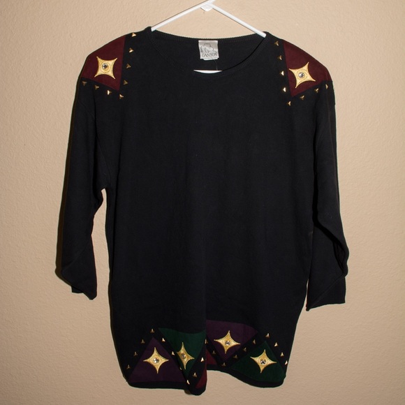 Gantos | Sweaters | Gantos 9s Oversized Sweater With Shoulder Pads ...